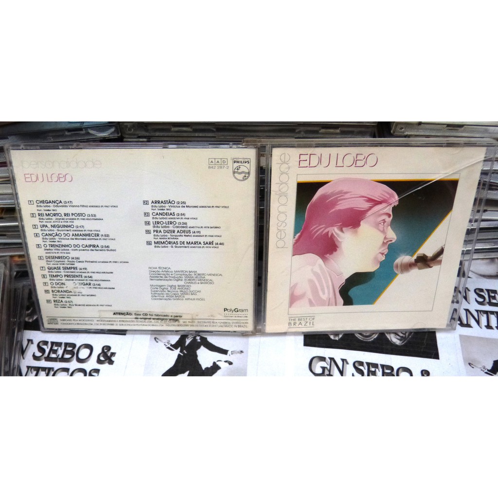 Cd Edu Lobo - Personalidade The Best Of Brazil | Shopee Brasil