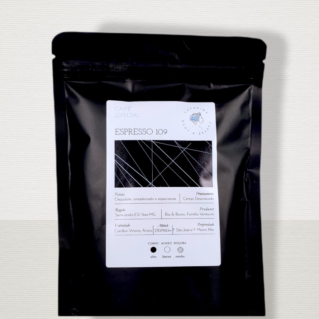 Café Espresso 109 Catarina Coffee (200g) | Shopee Brasil