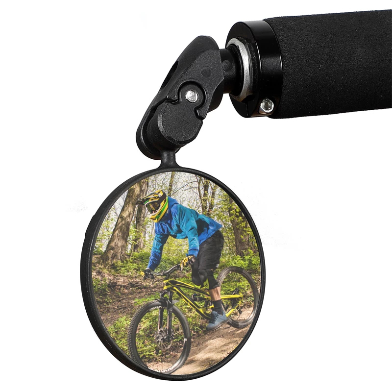 360 Degree Rotation/MTB Mountain Bike Rearview Mirror/Adjustable Wide ...