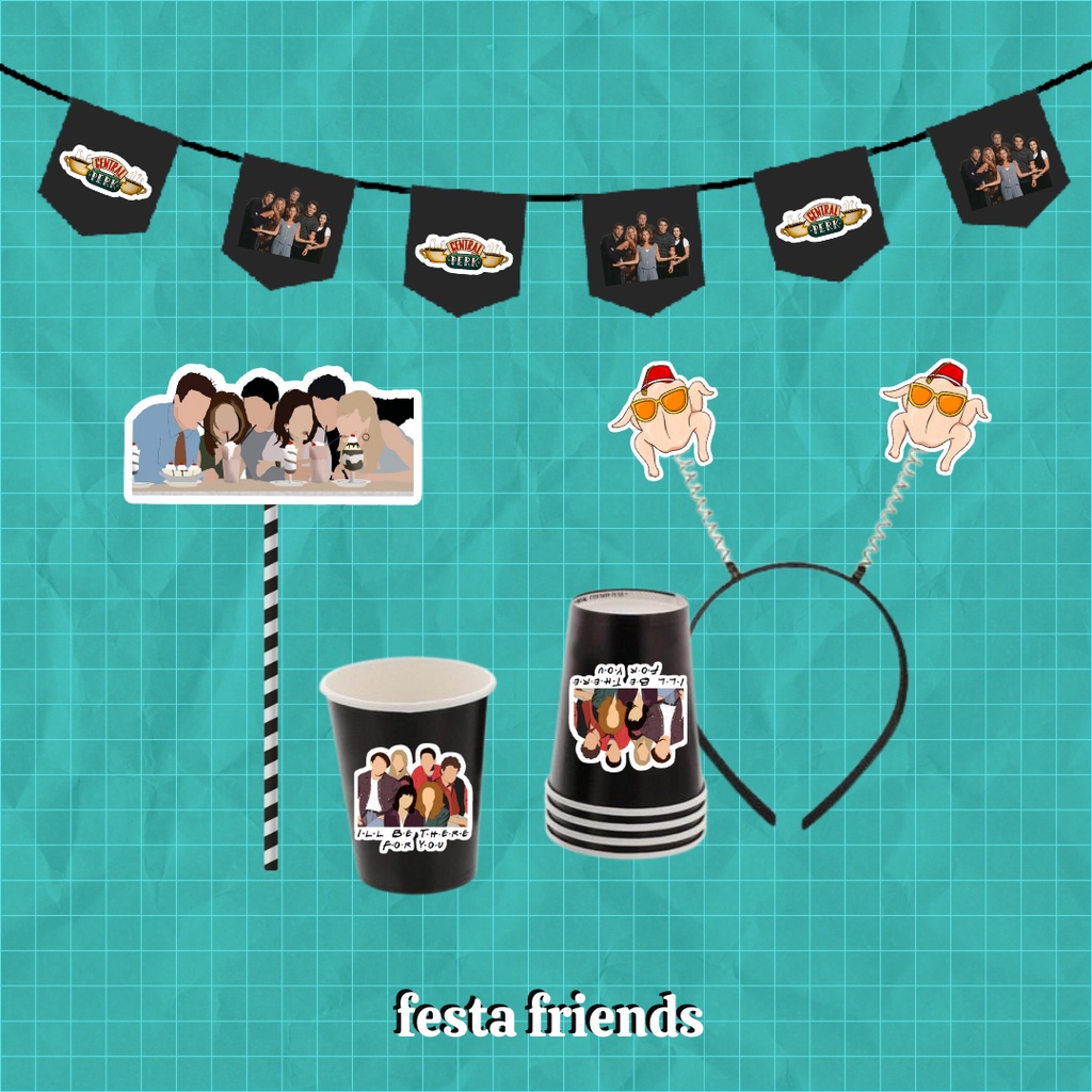 Kit Festa Friends | Shopee Brasil