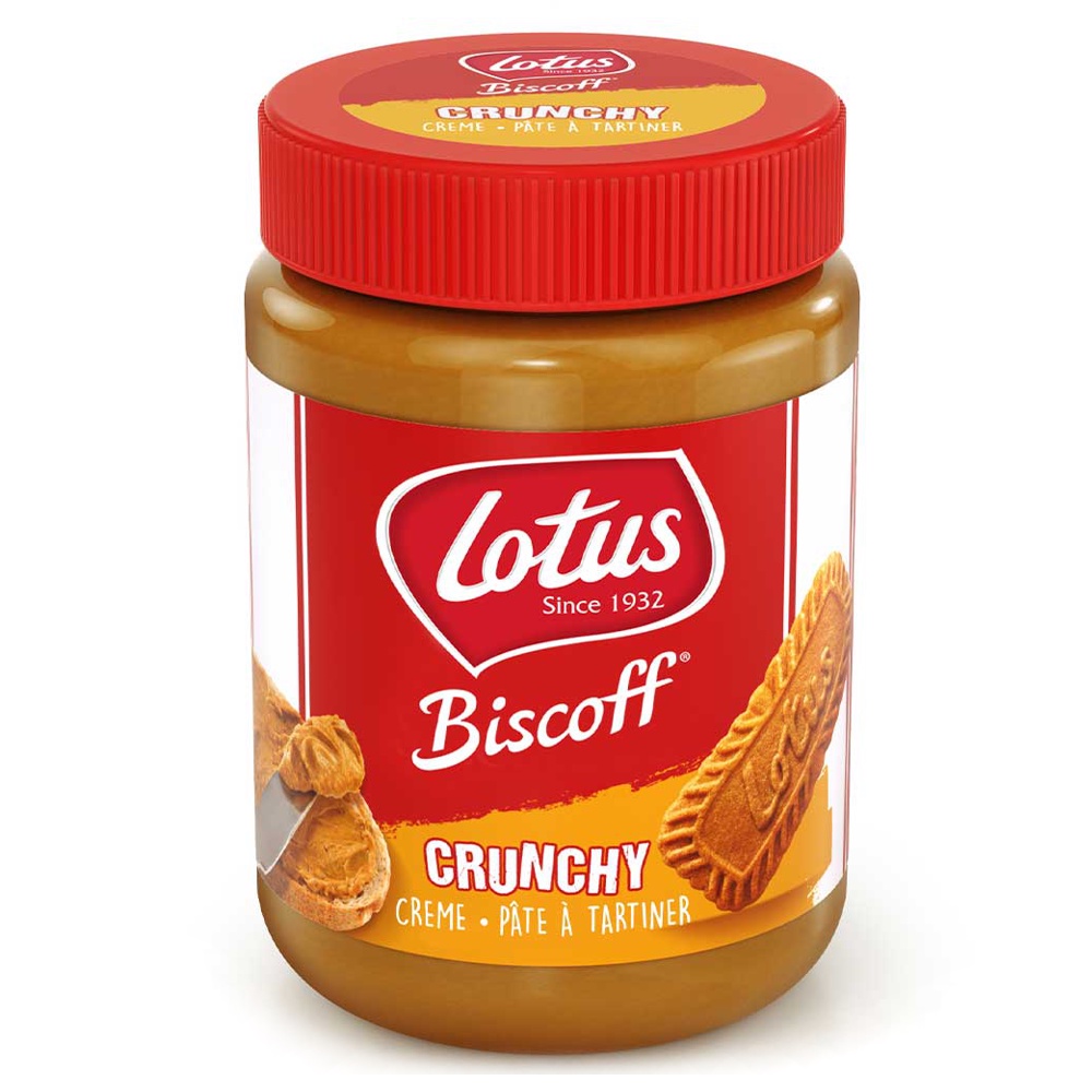 Pasta de Biscoito Speculoos Crunchy 400g Lotus | Shopee Brasil