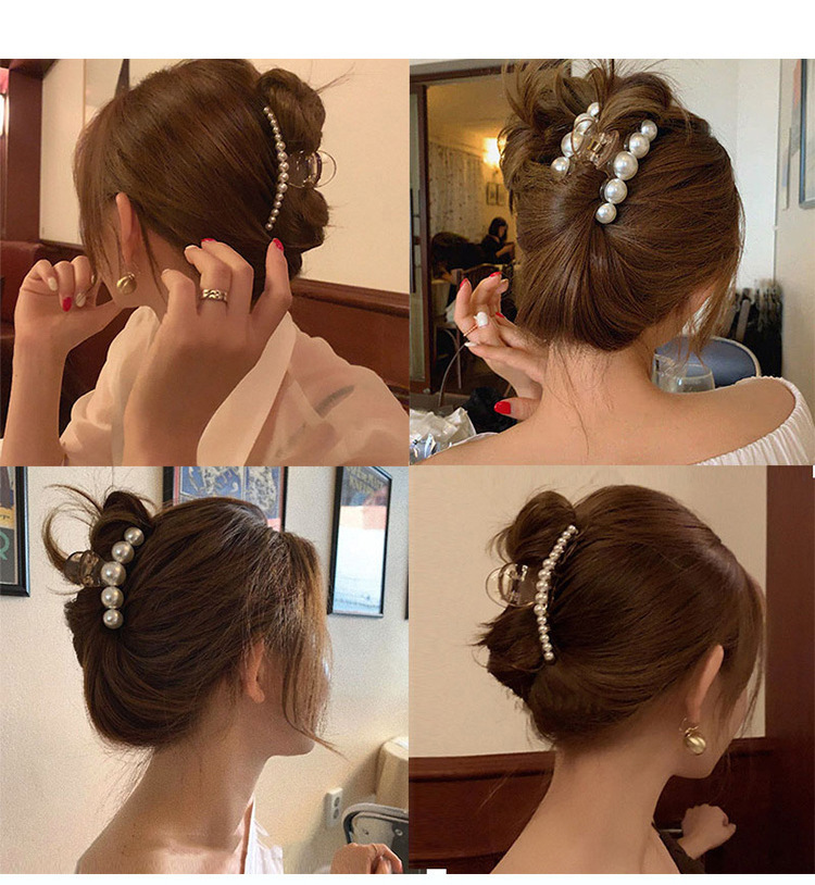 Ins Grama De Cabelo Coreanos Com Strass P Rola | Shopee Brasil