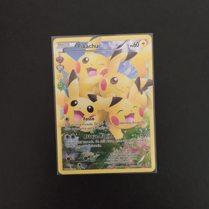 Carta Pikachu Ultra Rara Pokemon Raichu V 045/172 Brilliant Stars