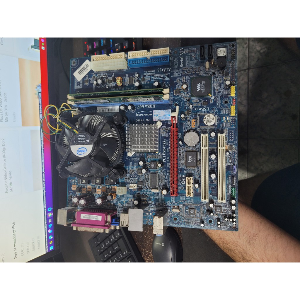 Kit Placa mãe Processador e Memória | Shopee Brasil