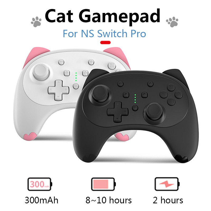 Switch Controller Pro For Nintendo Switch / Switch Lite, Cartoon kitty ...