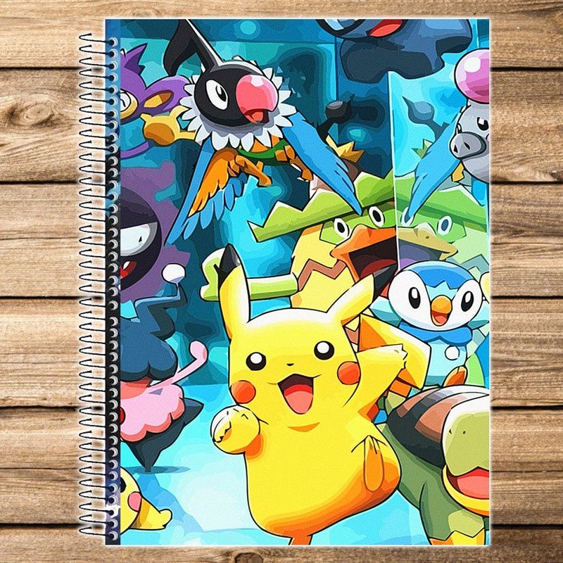Adesivo Escolar para Capa de Caderno Pokémon | Shopee Brasil