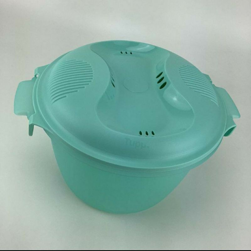Micro Arroz Tupperware 2,2 Litros Verde Mint | Shopee Brasil