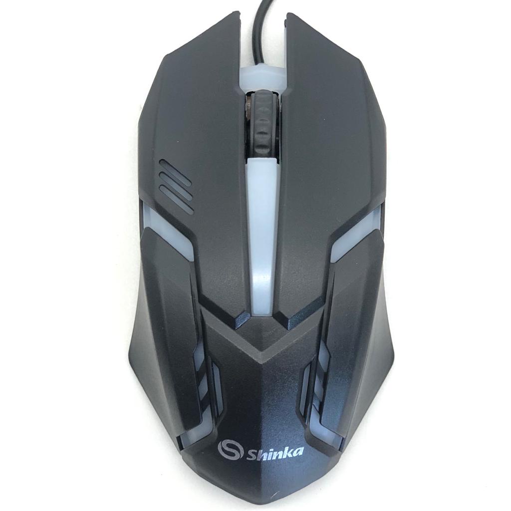 Mouse Gamer Optico 1600 Dpi Preto Shinka Sh-mo-52 Preto | Shopee Brasil