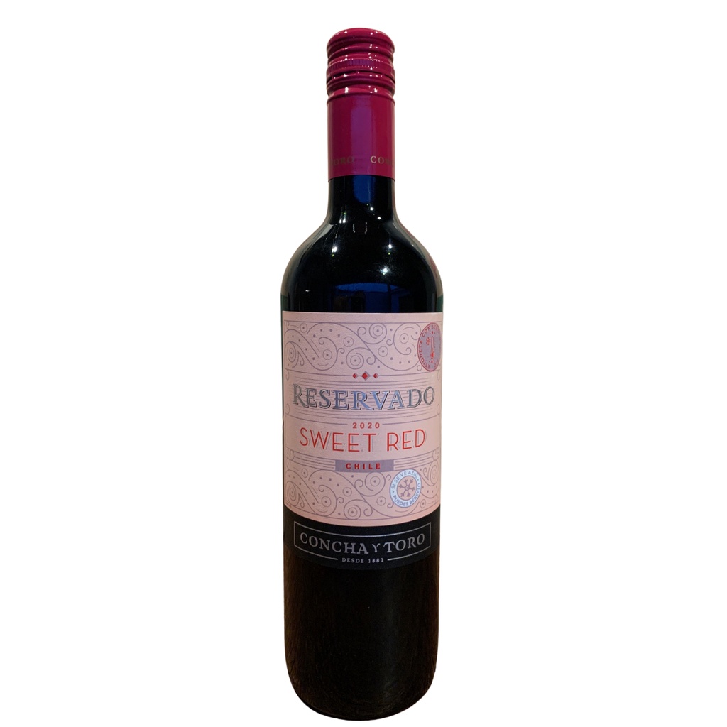 Vinho Tinto Chileno Reservado Sweet Red Concha y Toro 750ml | Shopee Brasil