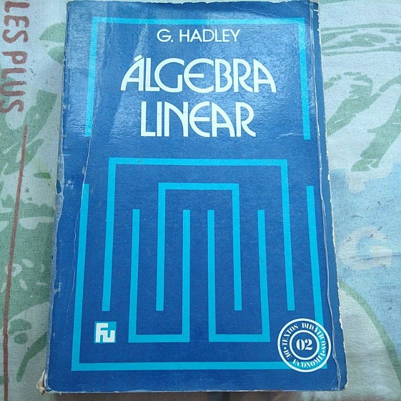 Livro usado: Álgebra Linear - G. Hadley | Shopee Brasil