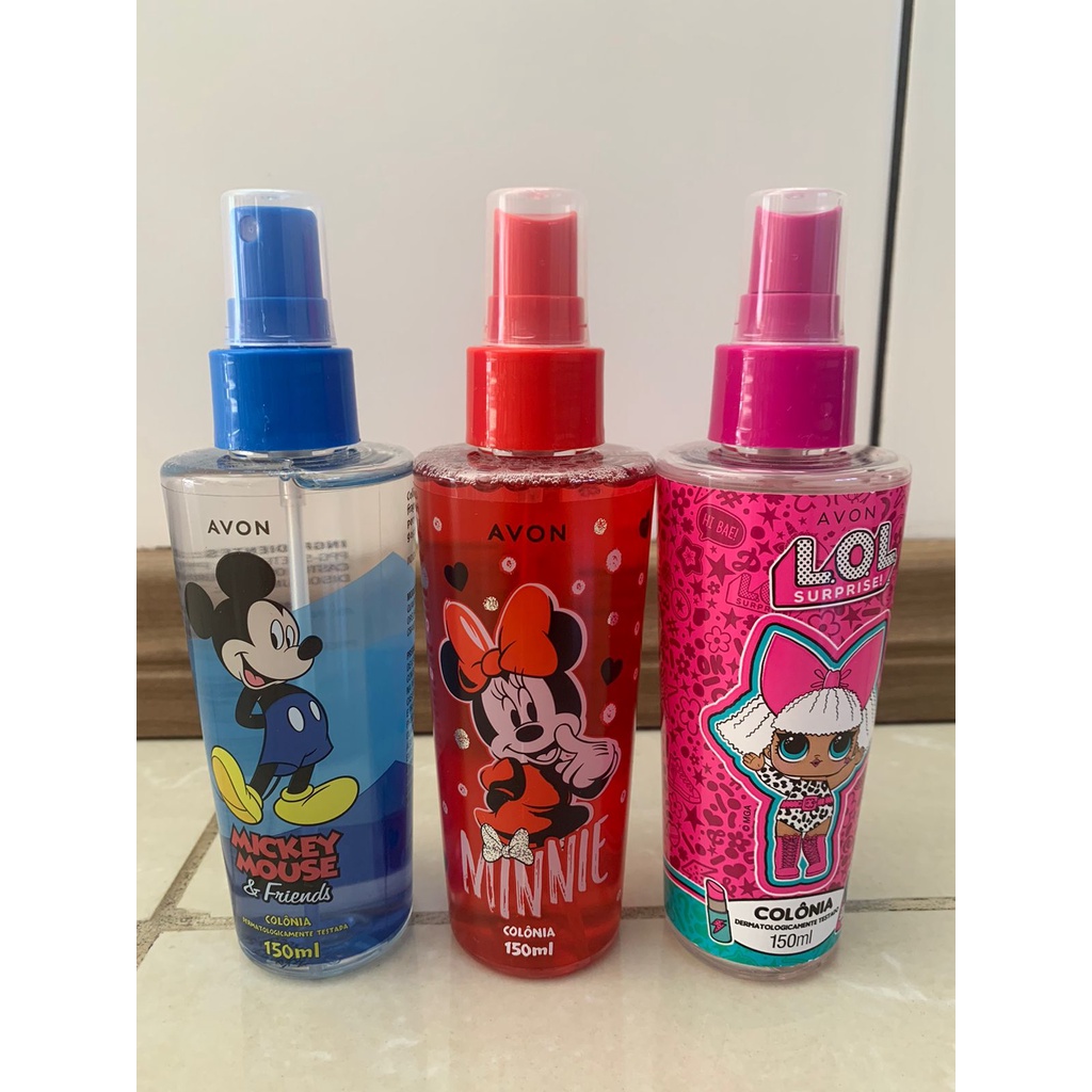Colônia Infantil 150ml - Avon - Escolha seu personagem favorito ...