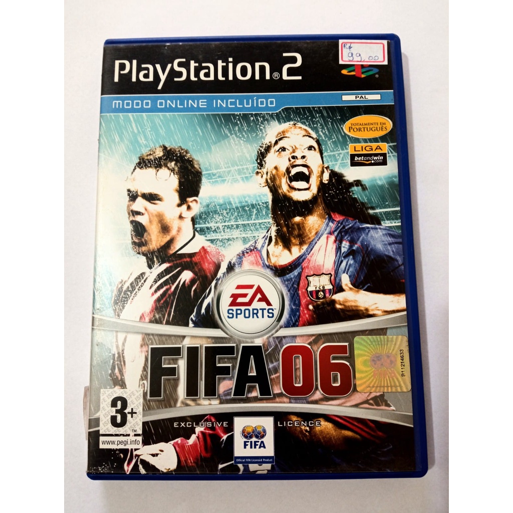 Jogo Original Fifa 06 playstation 2 | Shopee Brasil