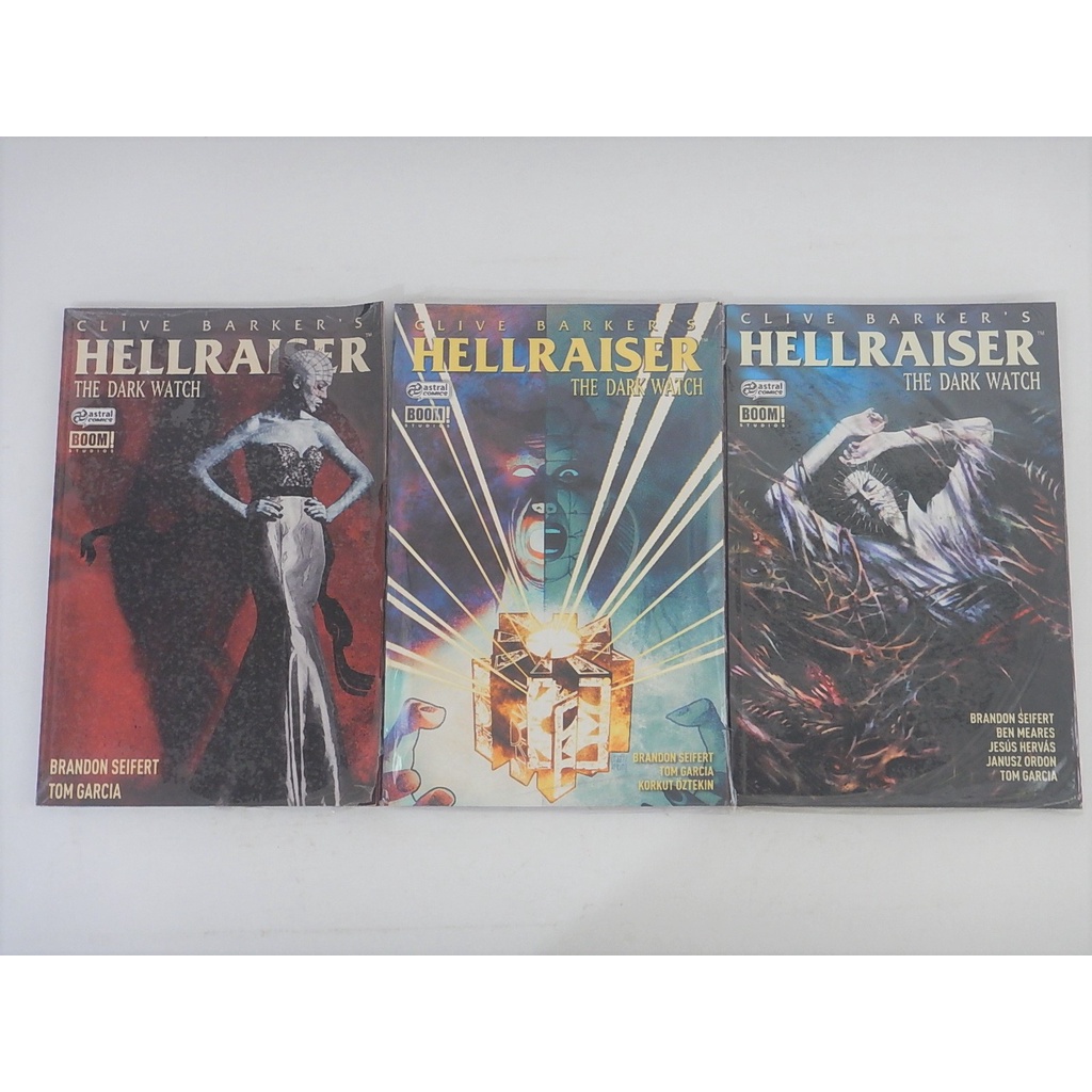 Hellraiser - The Dark Watch 3 Volumes - Clive Barker's - Hq | Shopee Brasil