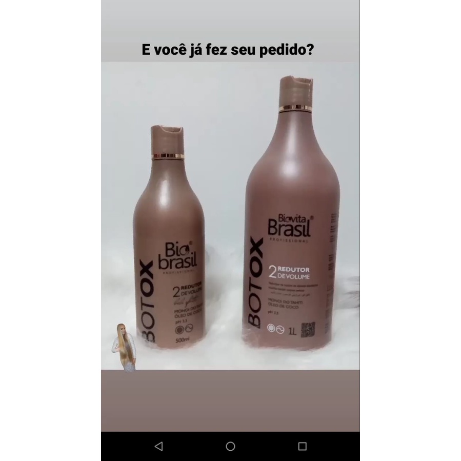 Botox capilar Bio Brasil | Shopee Brasil