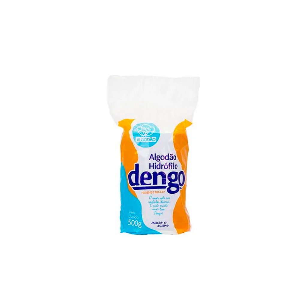Algodão Hidrófilo 500G - Dengo | Shopee Brasil