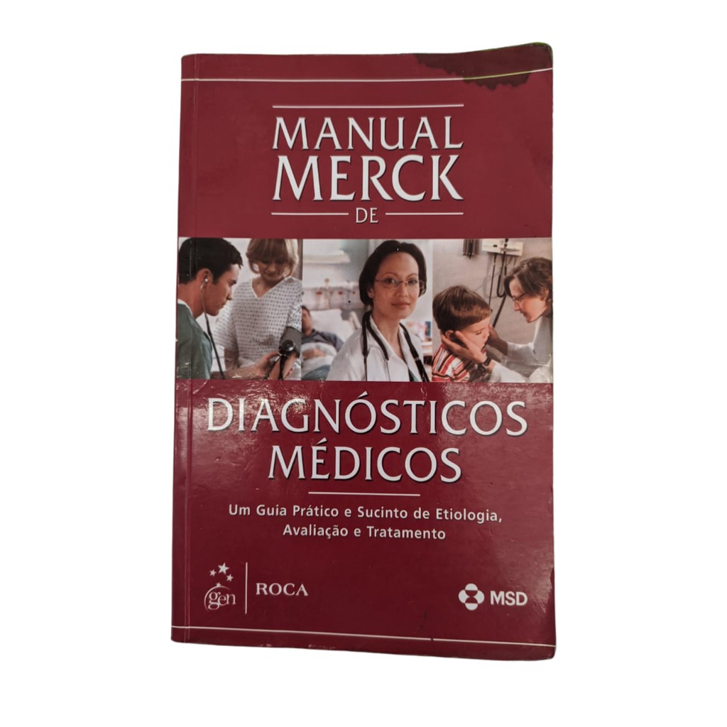 Livro - Manual Merck de Diagnósticos Médicos | Shopee Brasil