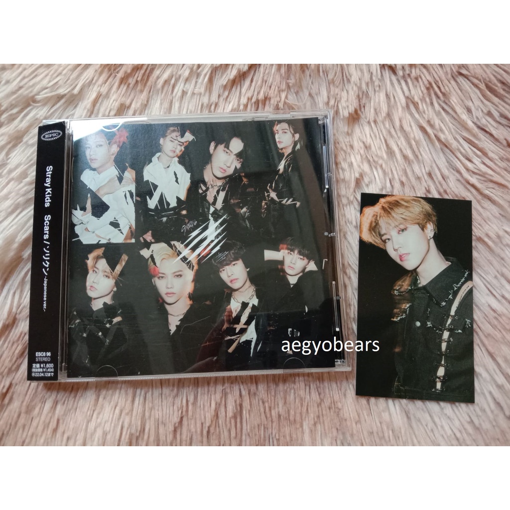 STRAY KIDS SCARS Álbum HAN Dannisg | Shopee Brasil