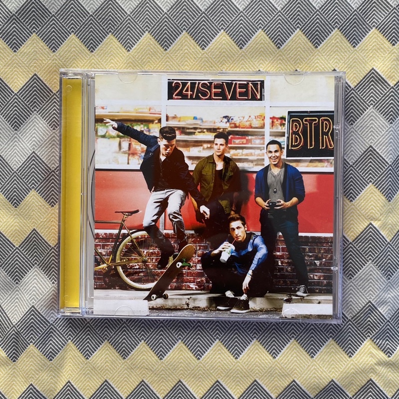 CD BIG TIME RUSH - 24/SEVEN - BTR - NICKELODEON | Shopee Brasil