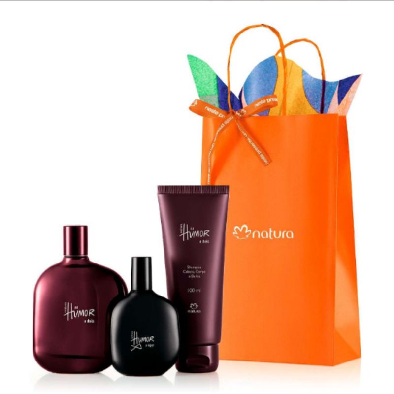 Presente Natura Humor a dois/ a rigor Masculino | Shopee Brasil