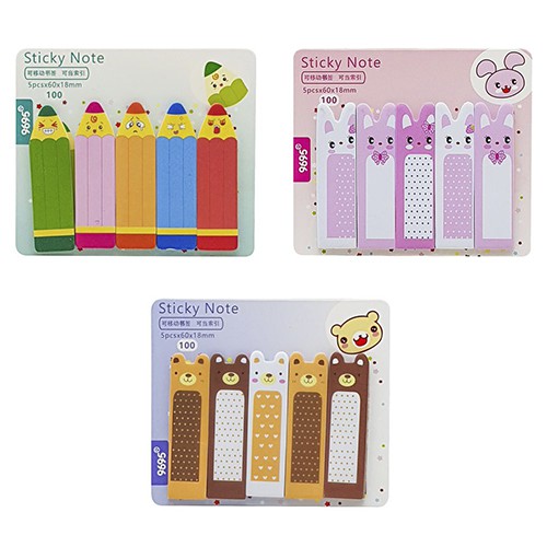 Sticky Notes Fofos - 9695 | Shopee Brasil