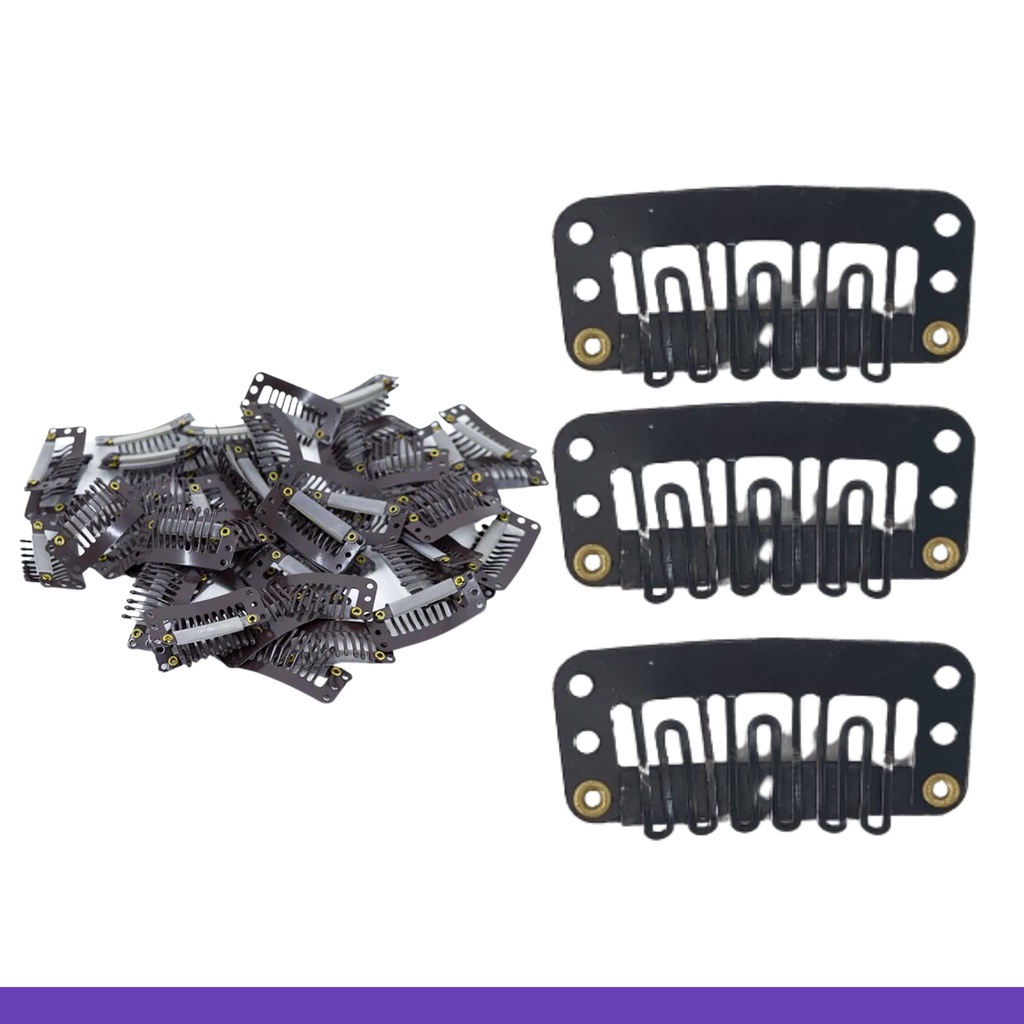 Presilhas tic tac para Extensão de Cabelo, Alongamento, Peruca ...