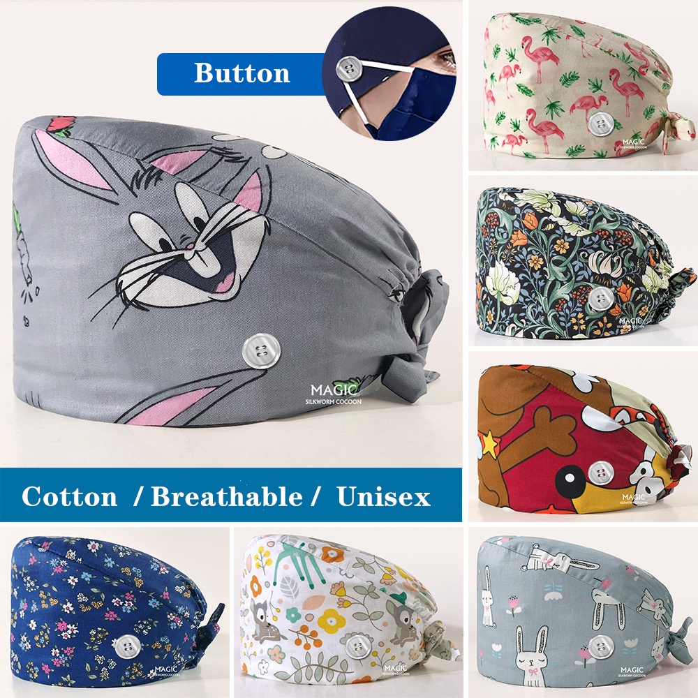 Nova Moda Mulheres Homens Unisexo Algodão Ajustável Absorvente De Suor ...