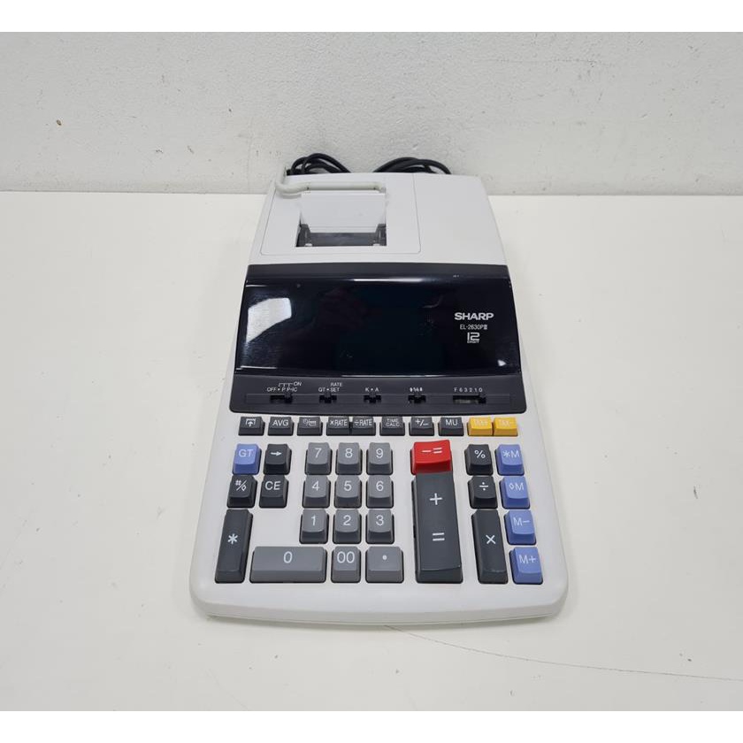 Calculadora Bobina Sharp EL-2630PIII Detalhe 110v Garantia | Shopee Brasil