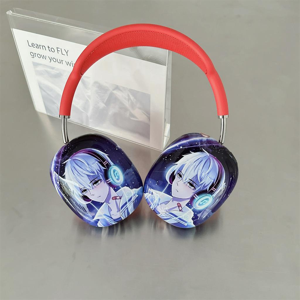 Anime Boy adequado para Max capa protetora anti-queda capa de fone de ...