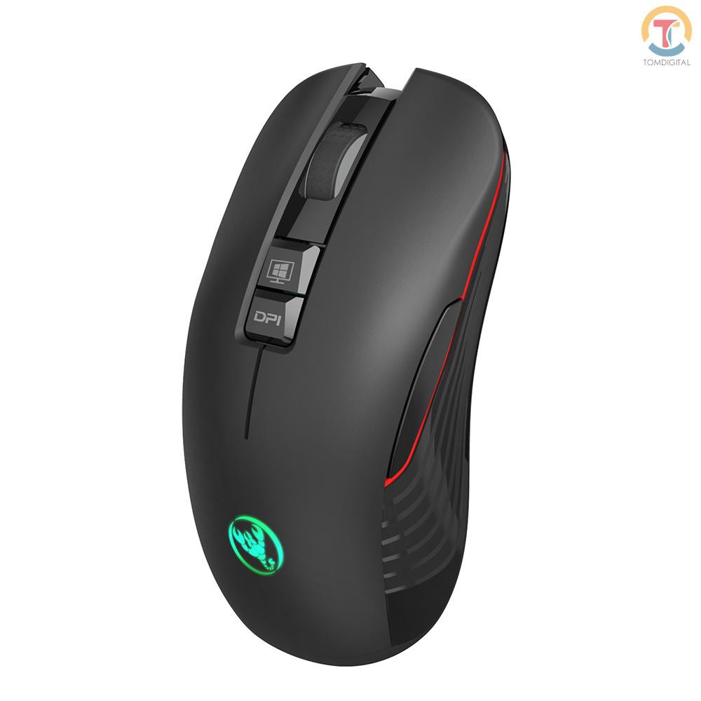 Tgl Hxsj T30 Wireless Optical Mouse 2.4ghz Rechargeable Silent Gaming ...