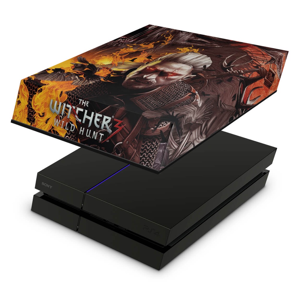 Capa PS4 Fat Anti Poeira - The Witcher #B | Shopee Brasil