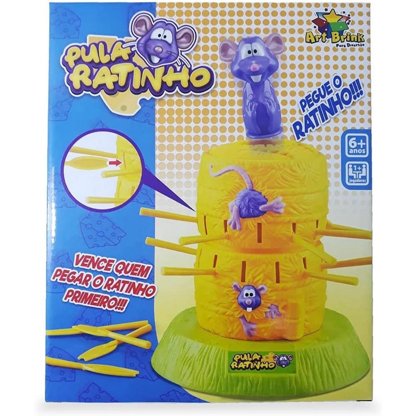 brinquedo Jogo pula rato pula ratinho pegue o ratinho 24 ESPADAS - ART ...
