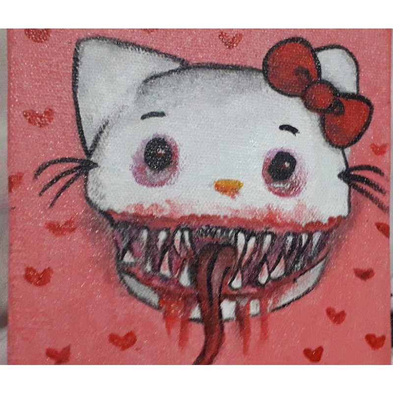 Hello Kitty Creepy | Shopee Brasil