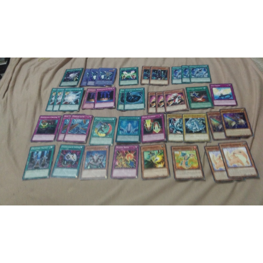 Deck Dragão Branco De Olhos Azuis Yugioh Original Shopee Brasil