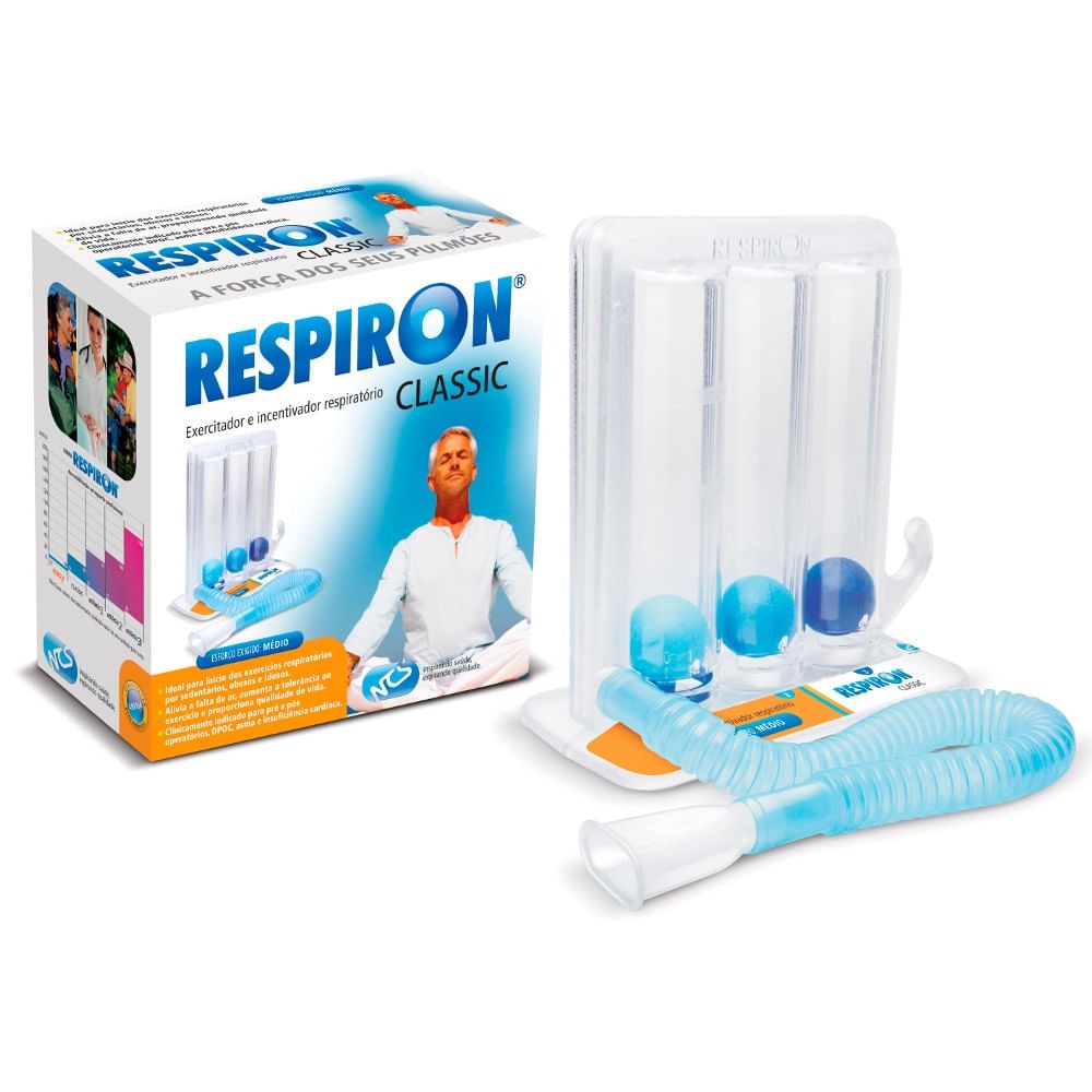 Respiron Classic Aparelho Exercitador Respiratório | Shopee Brasil