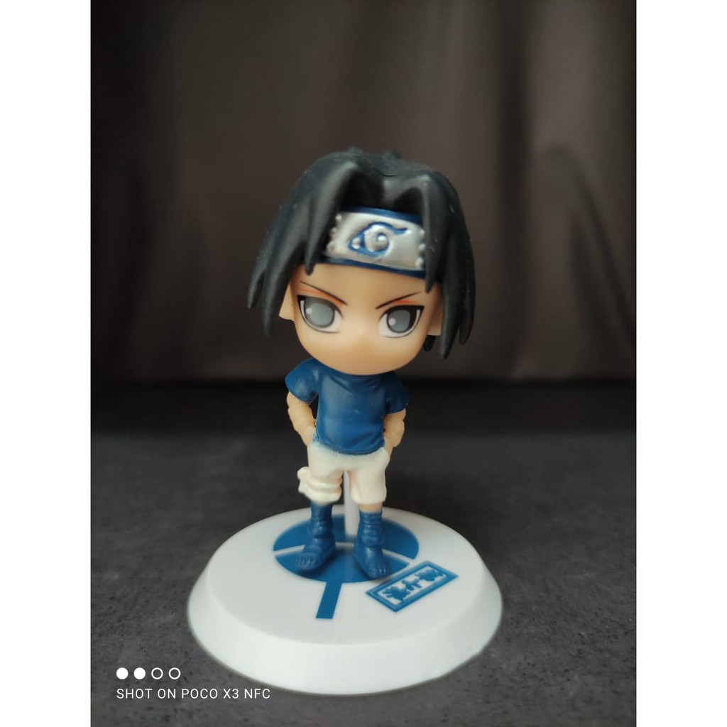 Miniatura Naruto Sasuke Boneco Colecionável Sasuke PVC Action Figure ...