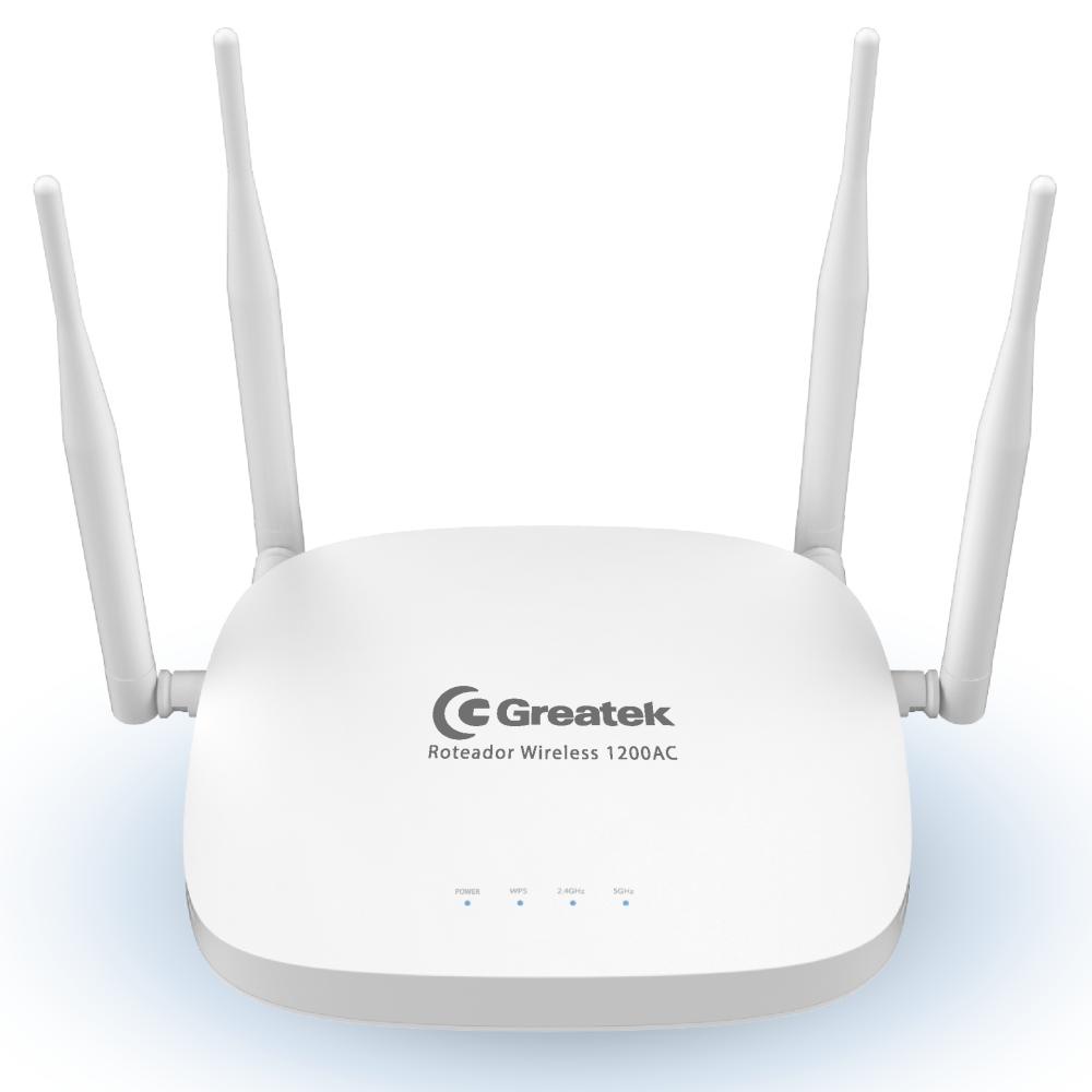 Repetidor Wi fi 4 Portas 10/100/1000 IPV6 1200AC - Greatek | Shopee Brasil