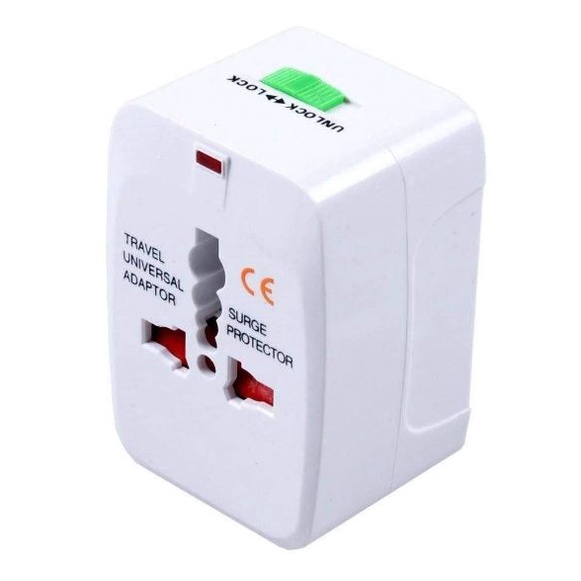 Adaptador Tomada Universal Internacional Chile França Portugal Japão ...