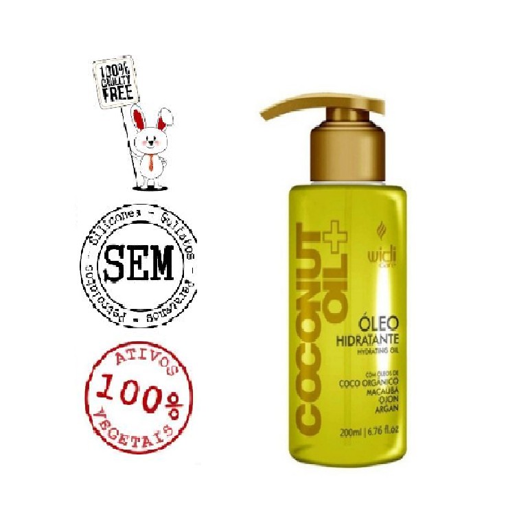 Óleo Hidratante Coconut Oil Widi Care Finalizador 120ml | Shopee Brasil