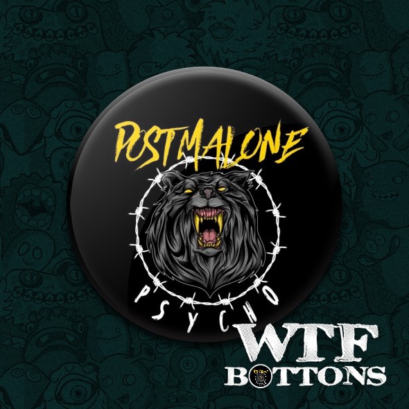 Botton ou Ímã Post Malone Logo | Shopee Brasil