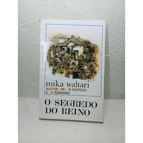 Livro de 1983 O segredo do Reino Romance de Mika Waltari | Shopee Brasil