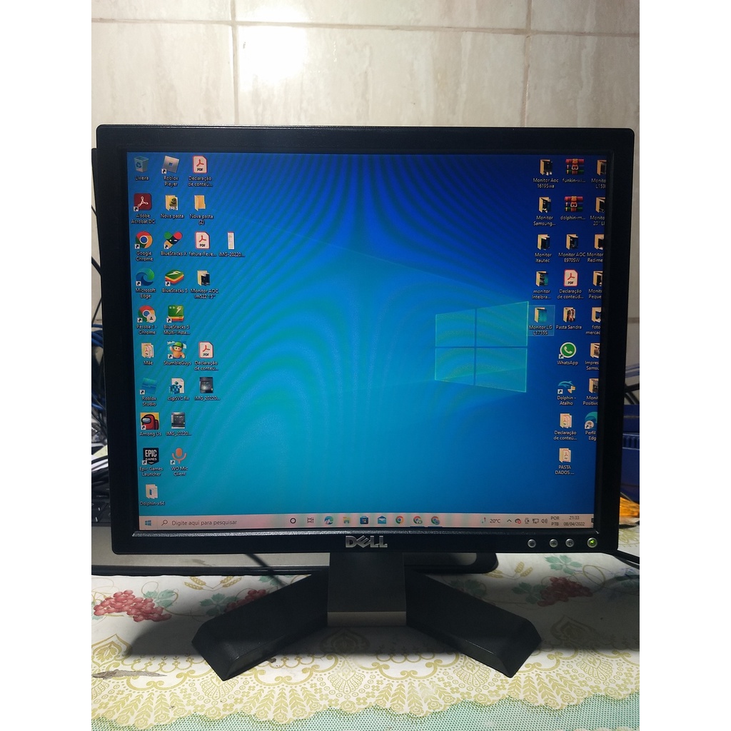 Monitor Dell E178FP 43,2 cm (17") 1280 x 1024 pixels Preto | Shopee Brasil
