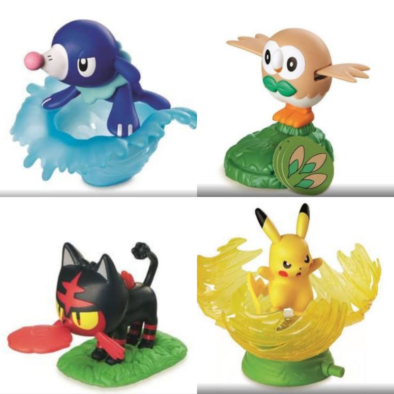 Lote pokémon McDonalds - Howlett/Pikachu/Litten | Shopee Brasil
