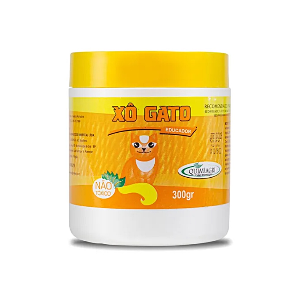 Repelente Xo Gato Granulado Repelente 300g Espanta Gato. - Faz a Boa!