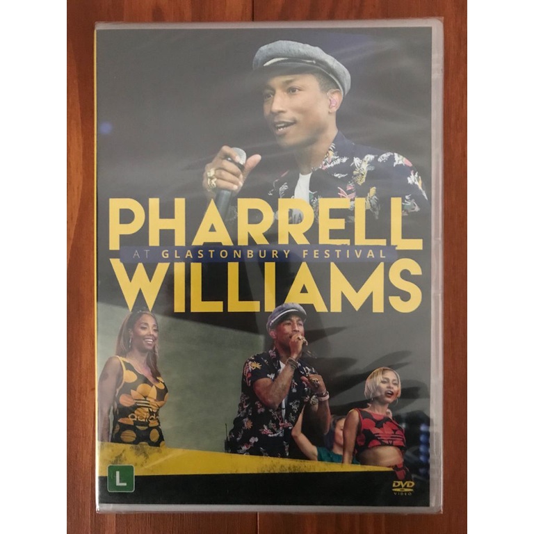 DVD Pharrell Williams - At Glastonbury Festival - Lacrado | Shopee Brasil