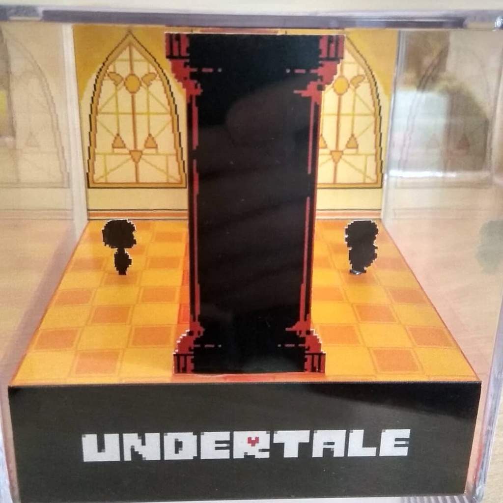 Cubo Diorama - Undertale (Sans Battle) | Shopee Brasil