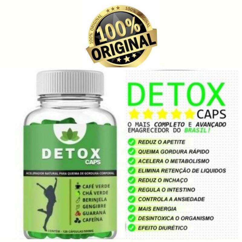 Detox caps | Shopee Brasil