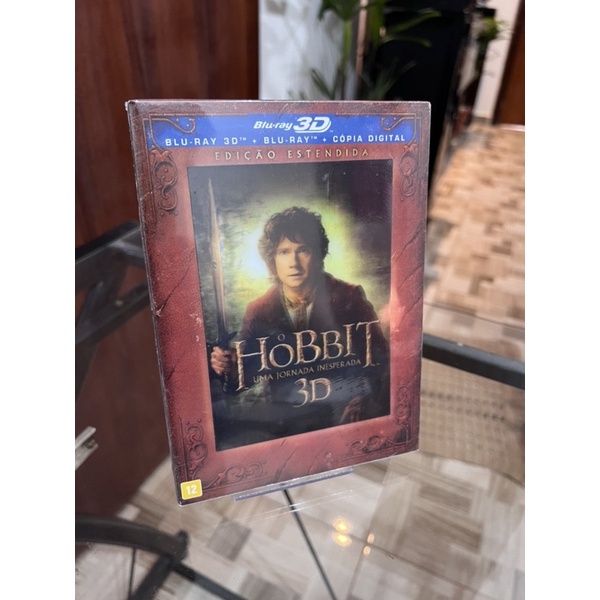 Blu-ray O Hobbit: Uma Jornada Inesperada - Versão estendida 2D / 3D Lacrado | Shopee Brasil