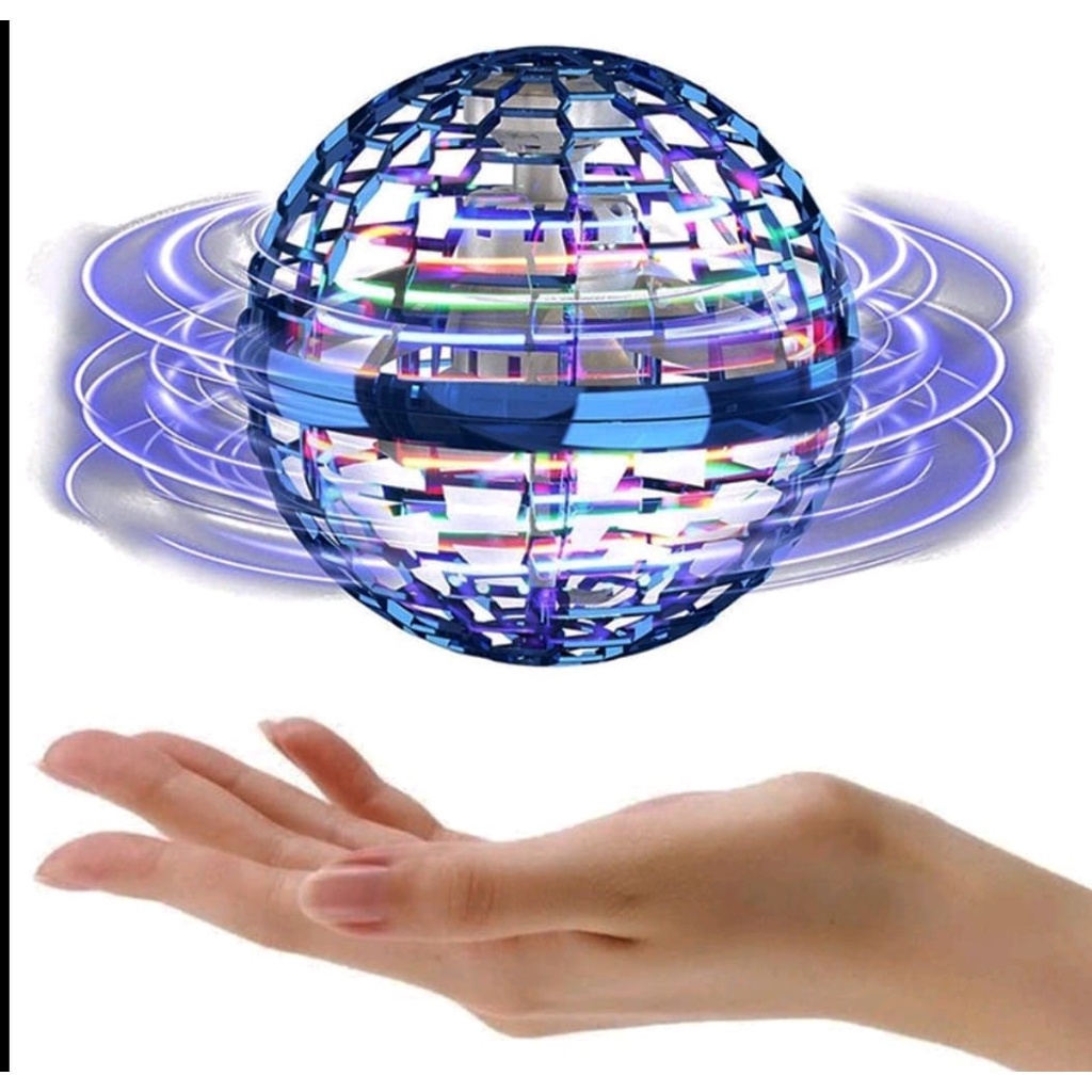 Bola Voadora Boomerang RGB Nova Flying Spinner Colorida Mágica Controle ...