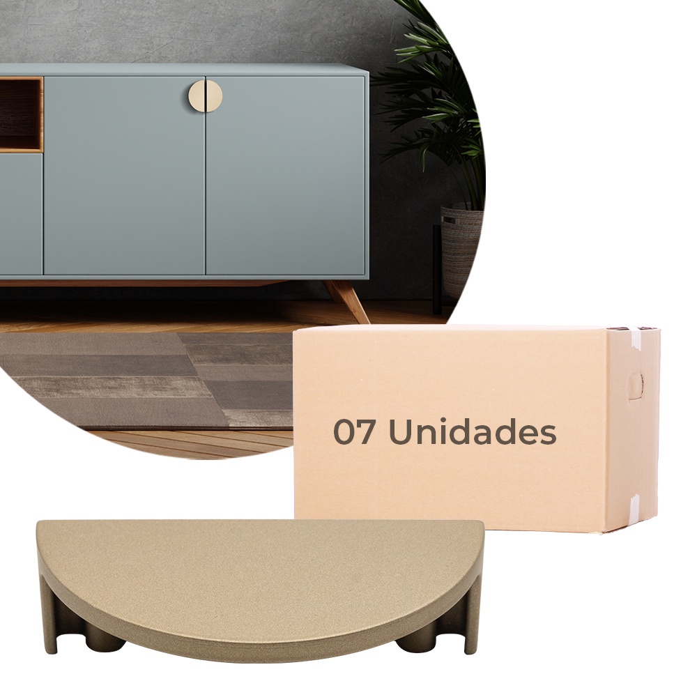 7 Puxadores Concha Retro Para Movel Cozinha Americana 64mm | Shopee Brasil