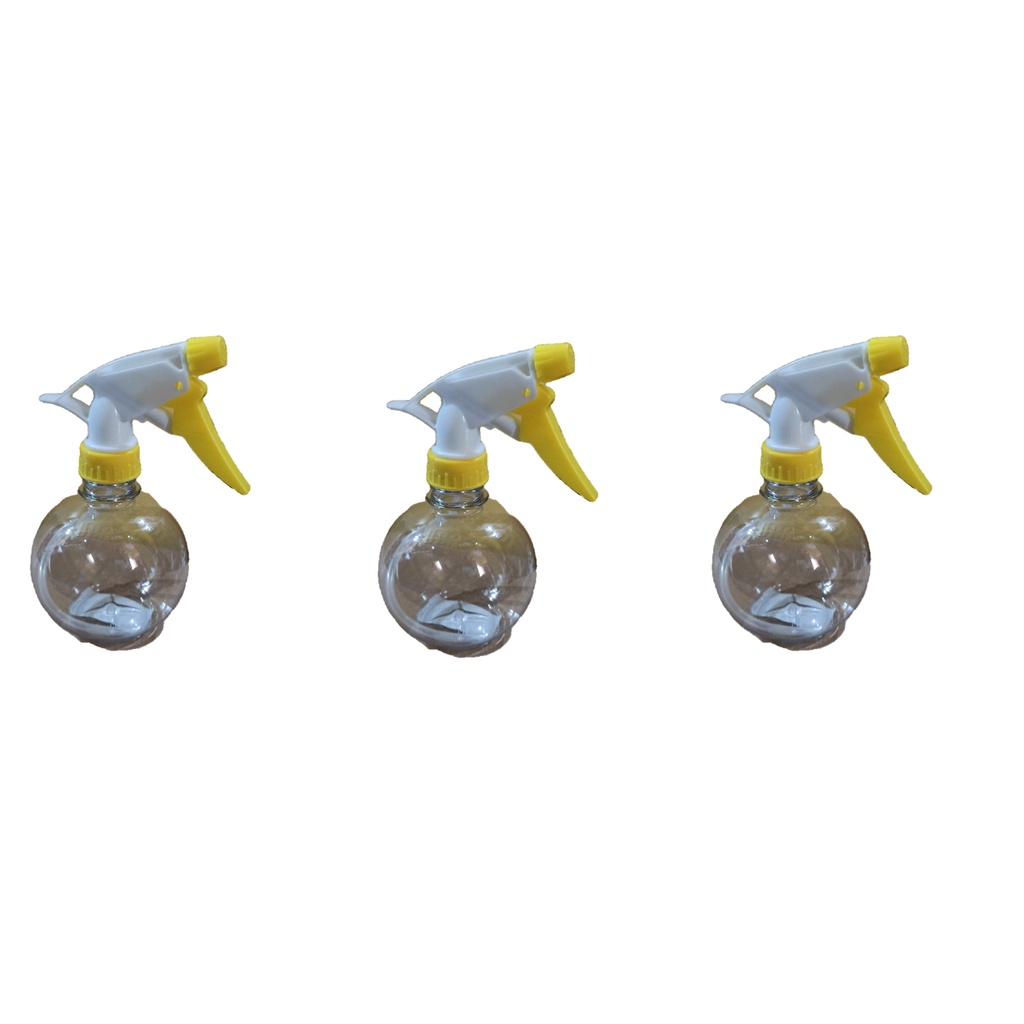 Kit 3 Pulverizador Borrifador Bolinha Pet 280ml Spray Vidal Alcool Gel Alcool Liquido | Shopee ...